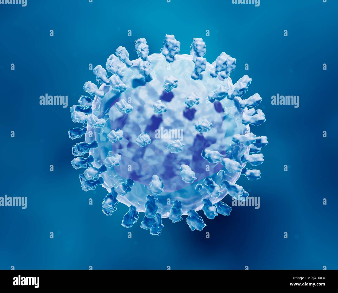 Hepatitis B virus, illustration Stock Photo - Alamy