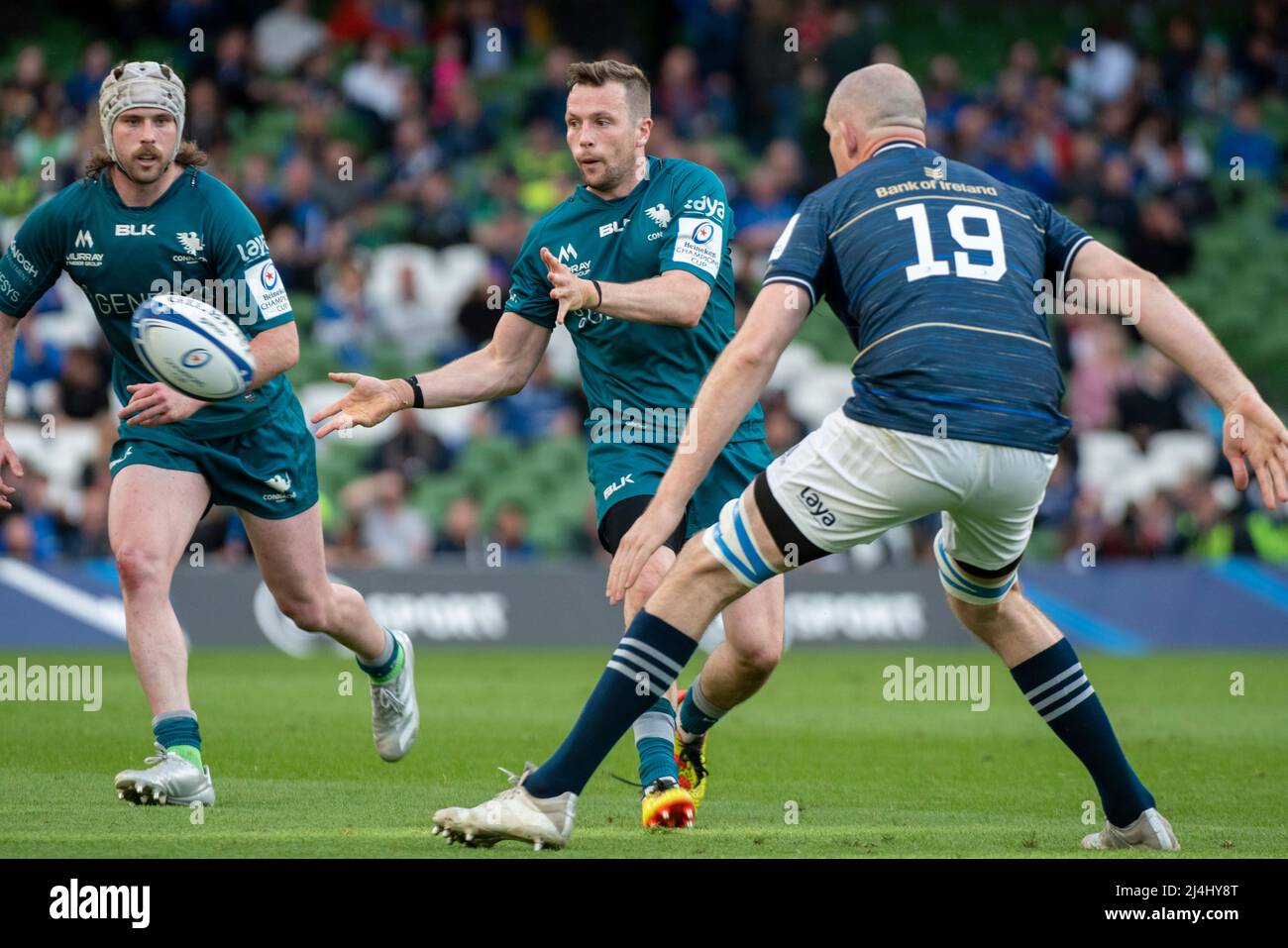 Dublin, Ireland. 16th Apr, 2022. Jack Carty of Connacht in action ...