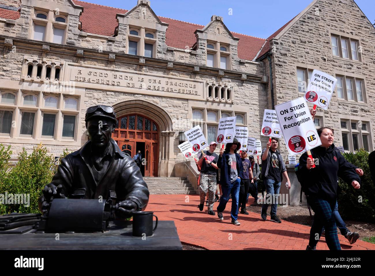 Bloomington, United States. 15th Apr, 2022. The Indiana Graduate ...