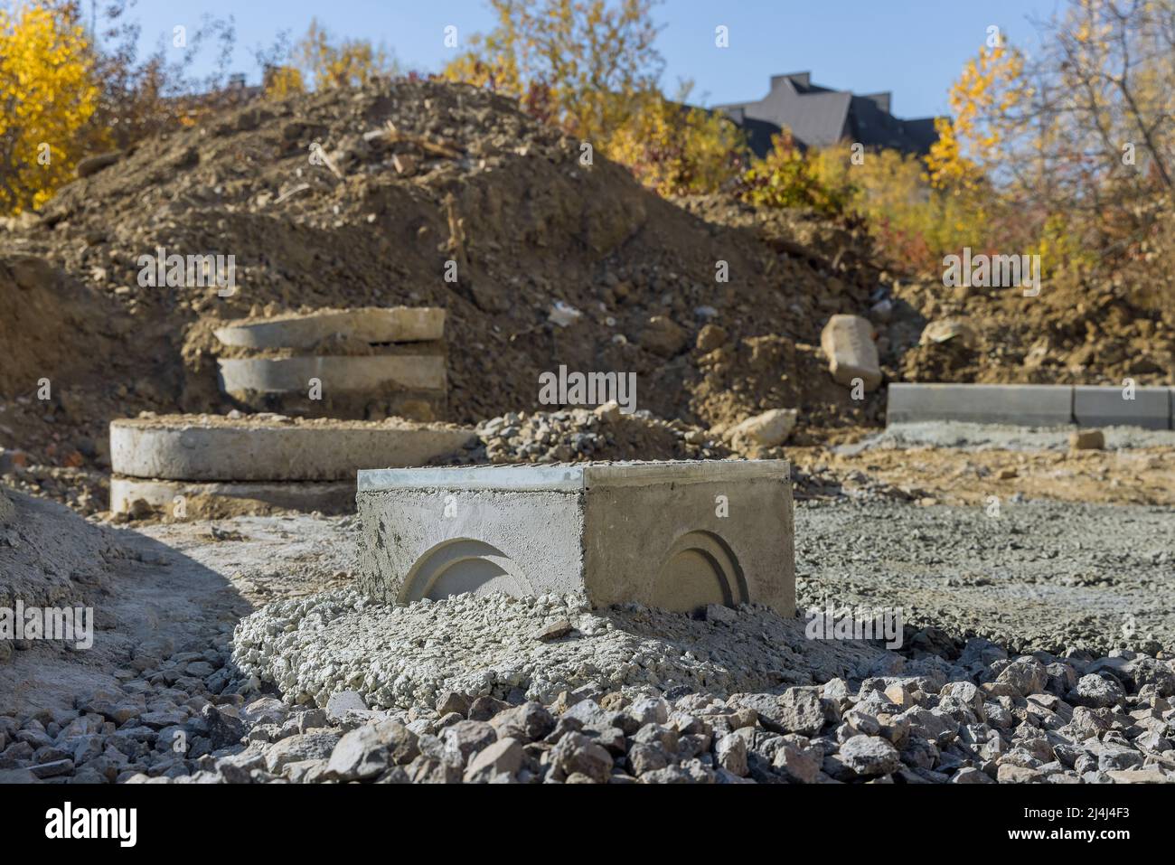 Underground drainage hi-res stock photography and images - Alamy