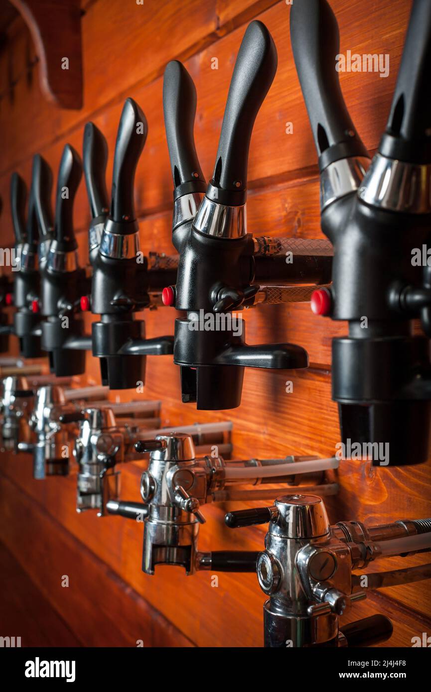 Wooden built bar hi-res stock photography and images - Alamy