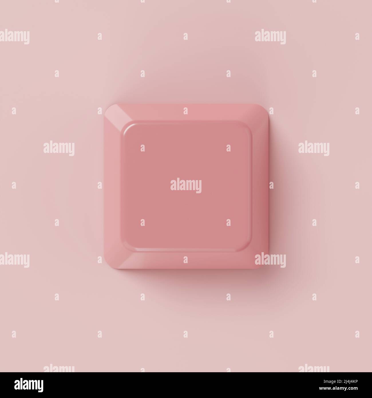Coral Color Keyboard Input Button On Background Abstract Object And 2426