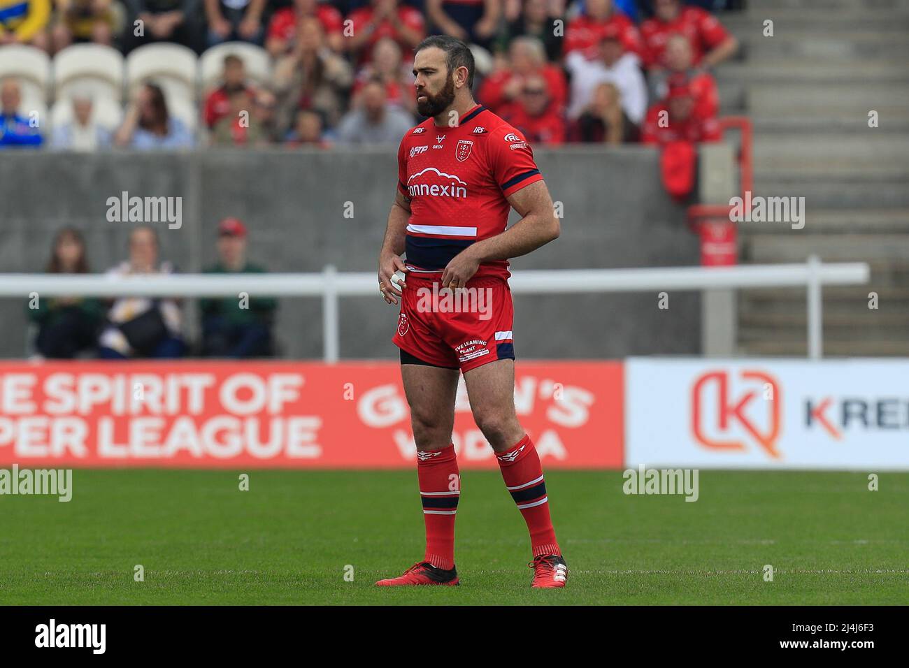 Kane Linnett (12) of Hull KR during the game Stock Photo - Alamy