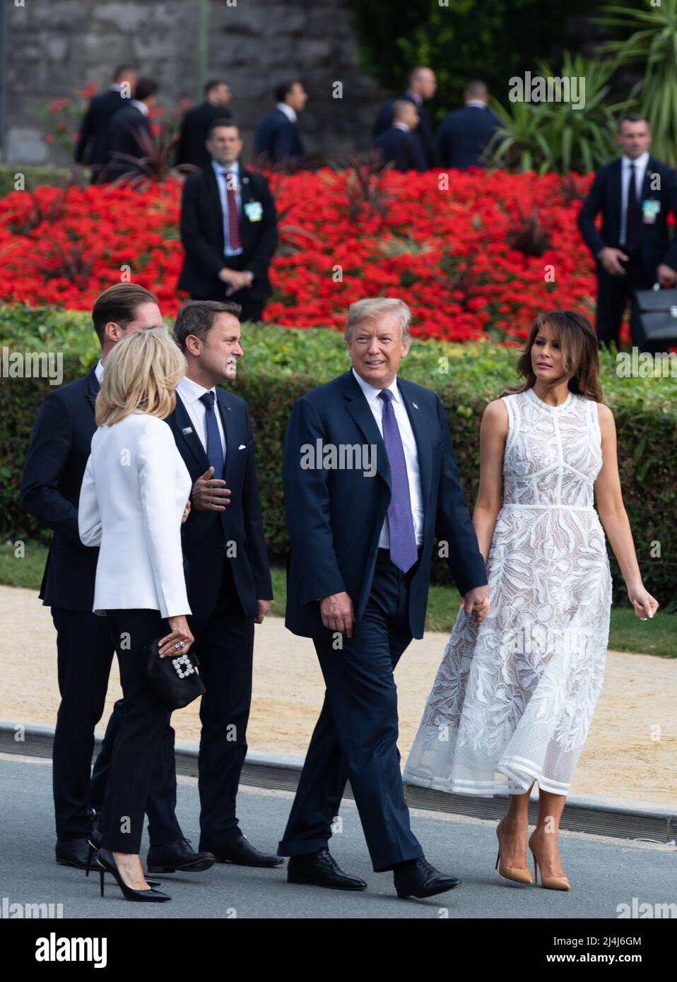 US President Donald Trump and the First Lady of the United States ...