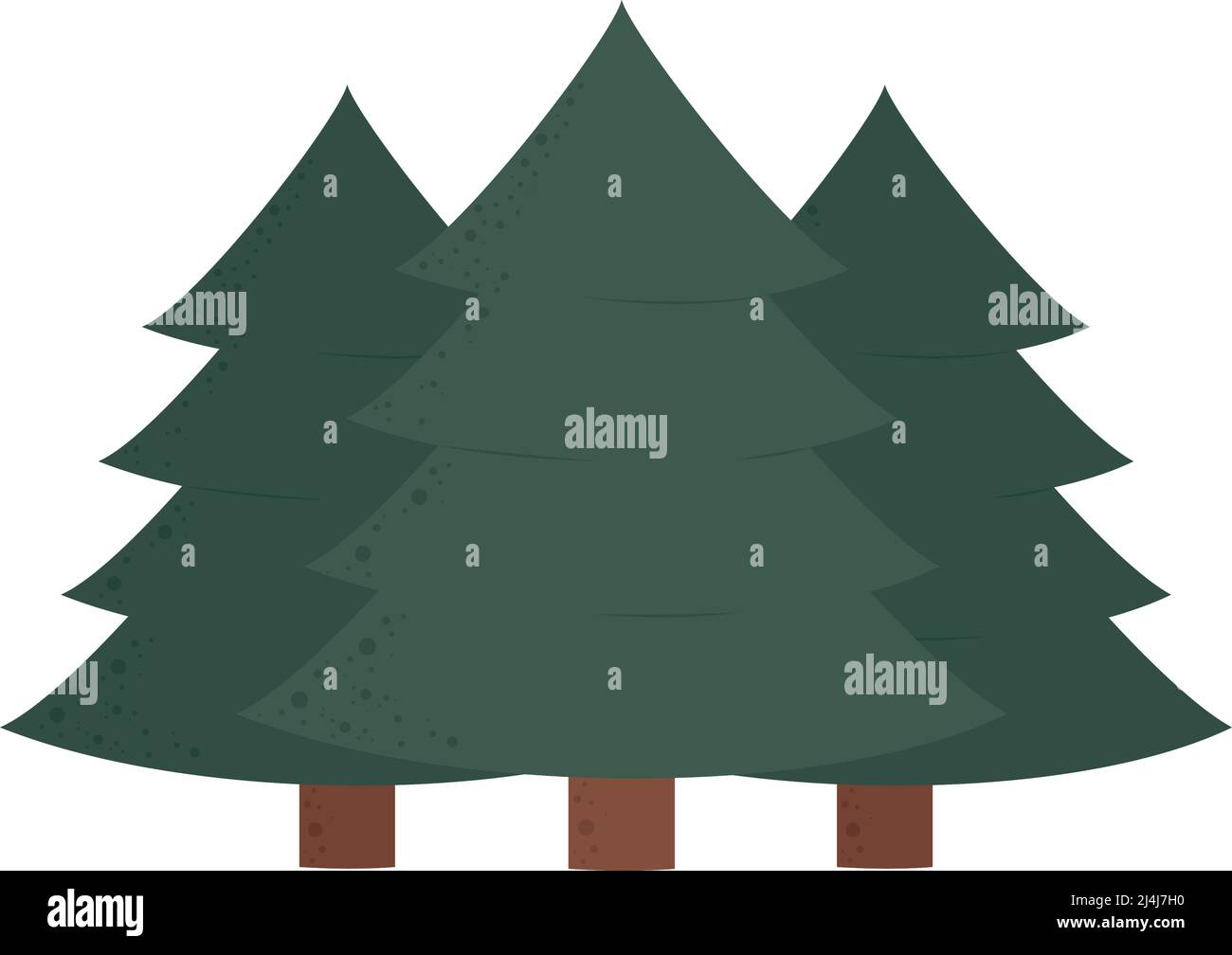 Pines garden Cut Out Stock Images & Pictures - Alamy