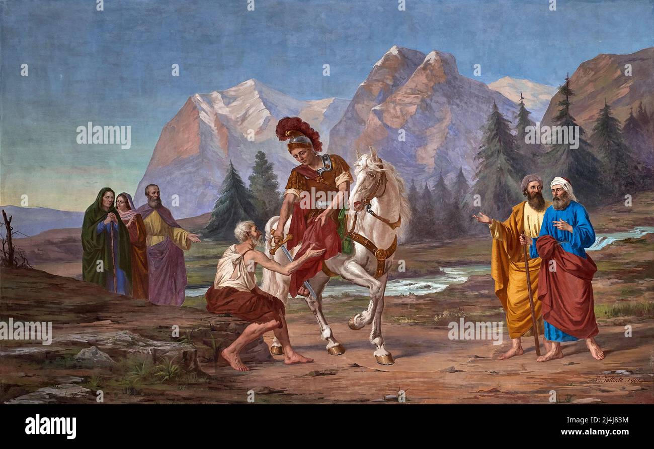 San martino e il povero hi-res stock photography and images - Alamy