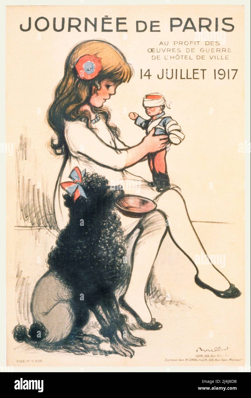 Old french advertising hi-res stock photography and images - Alamy
