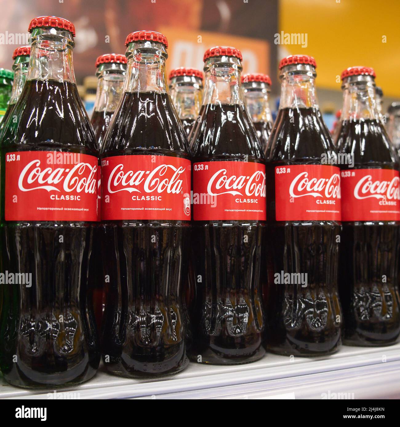 Coca cola glass bottles hi-res stock photography and images - Alamy