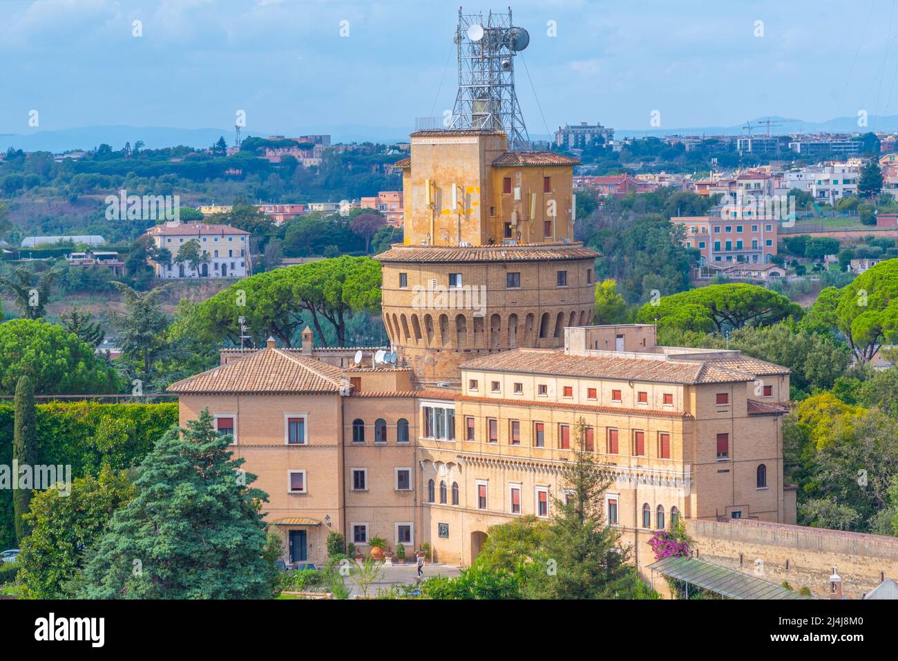 Building of the Radio Vatican Stock Photo - Alamy