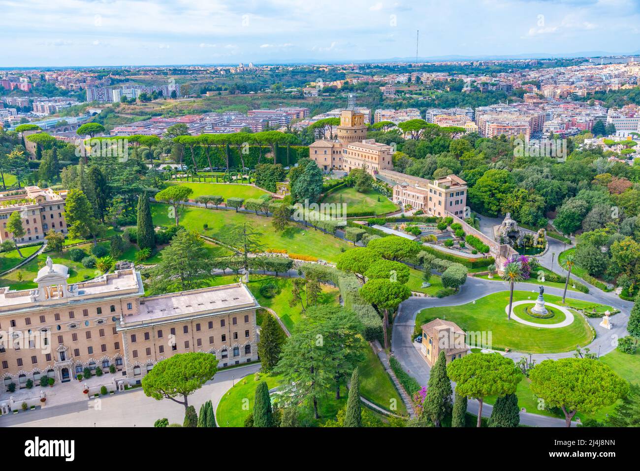 Building of the Radio Vatican Stock Photo - Alamy