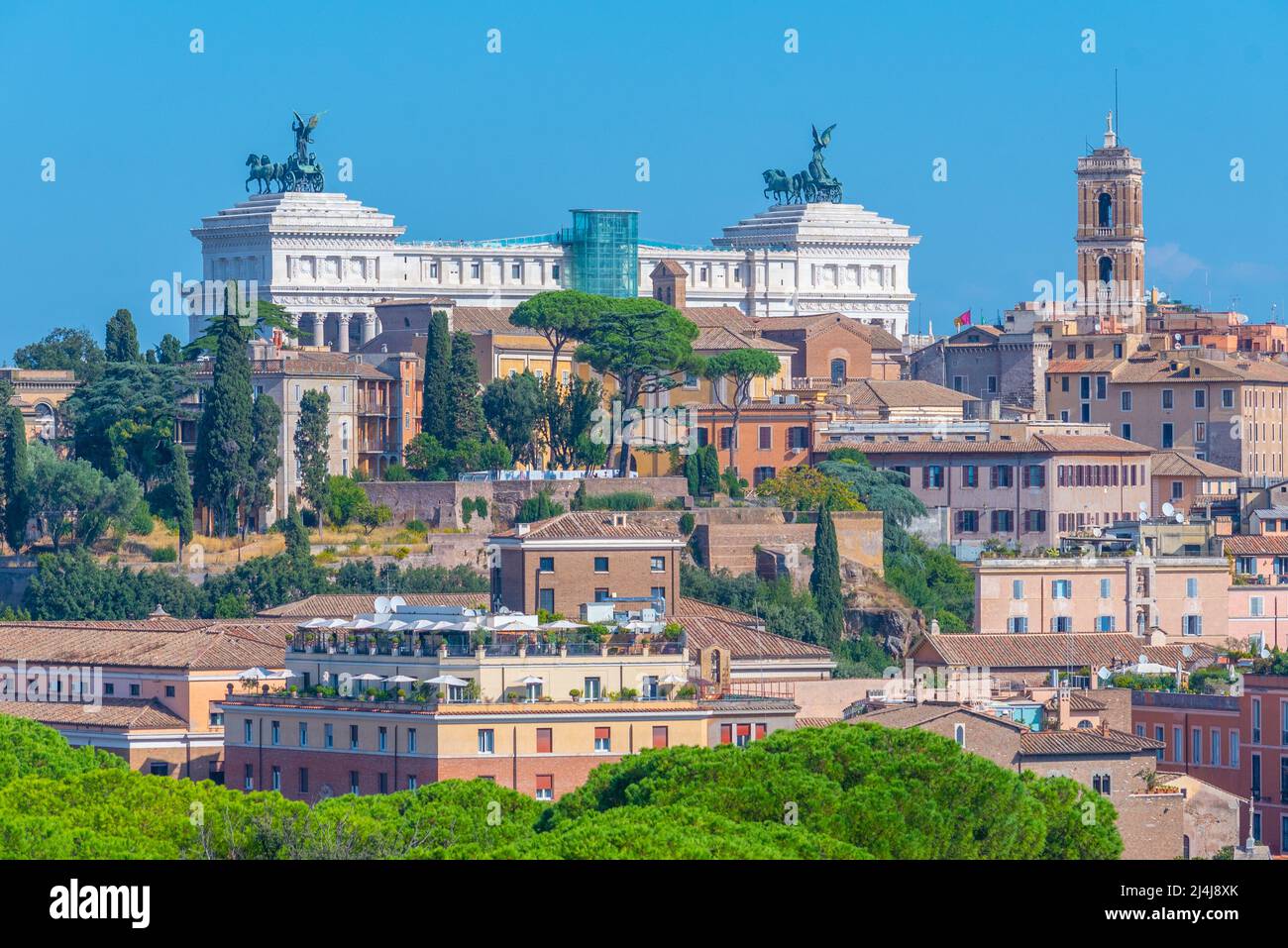 Rome pantheon dome aerial hi-res stock photography and images - Alamy