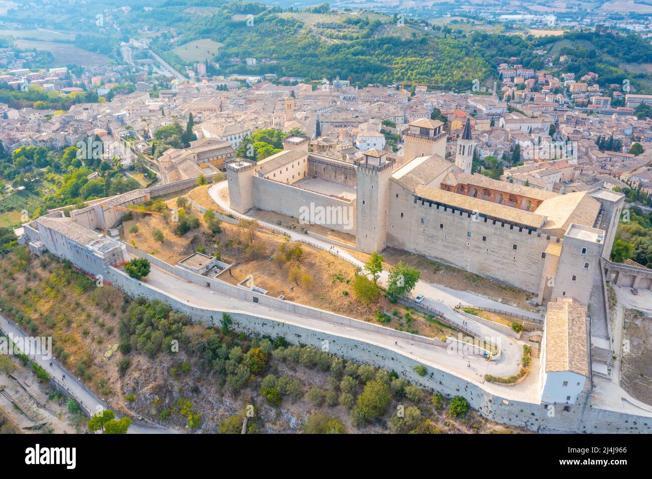 Ponte delle torri spoleto aerial hi-res stock photography and images - Alamy