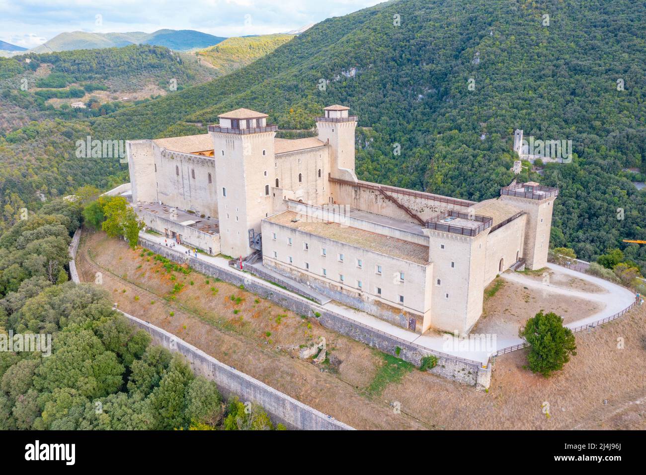 Rocca albornoziana medieval fortress in hi-res stock photography and images - Alamy