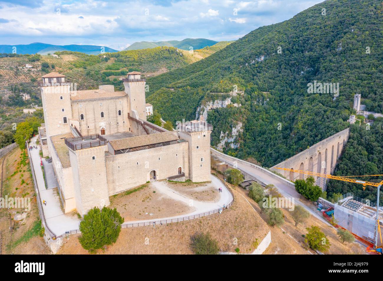 Rocca albornoziana medieval fortress in hi-res stock photography and images - Alamy