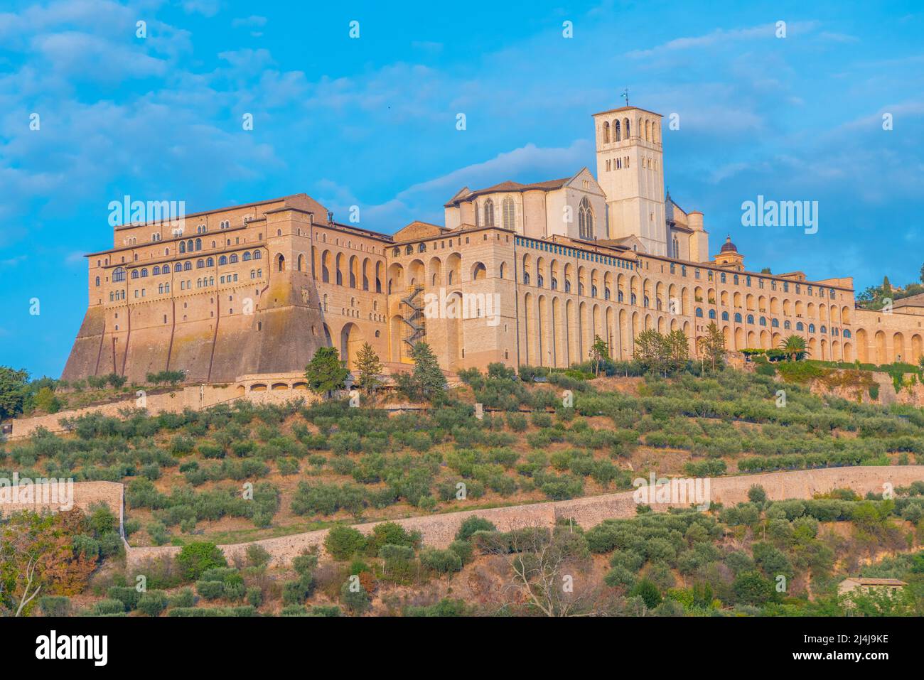 Sacred convent of Saint Francis of Assisi in Italy Stock Photo - Alamy