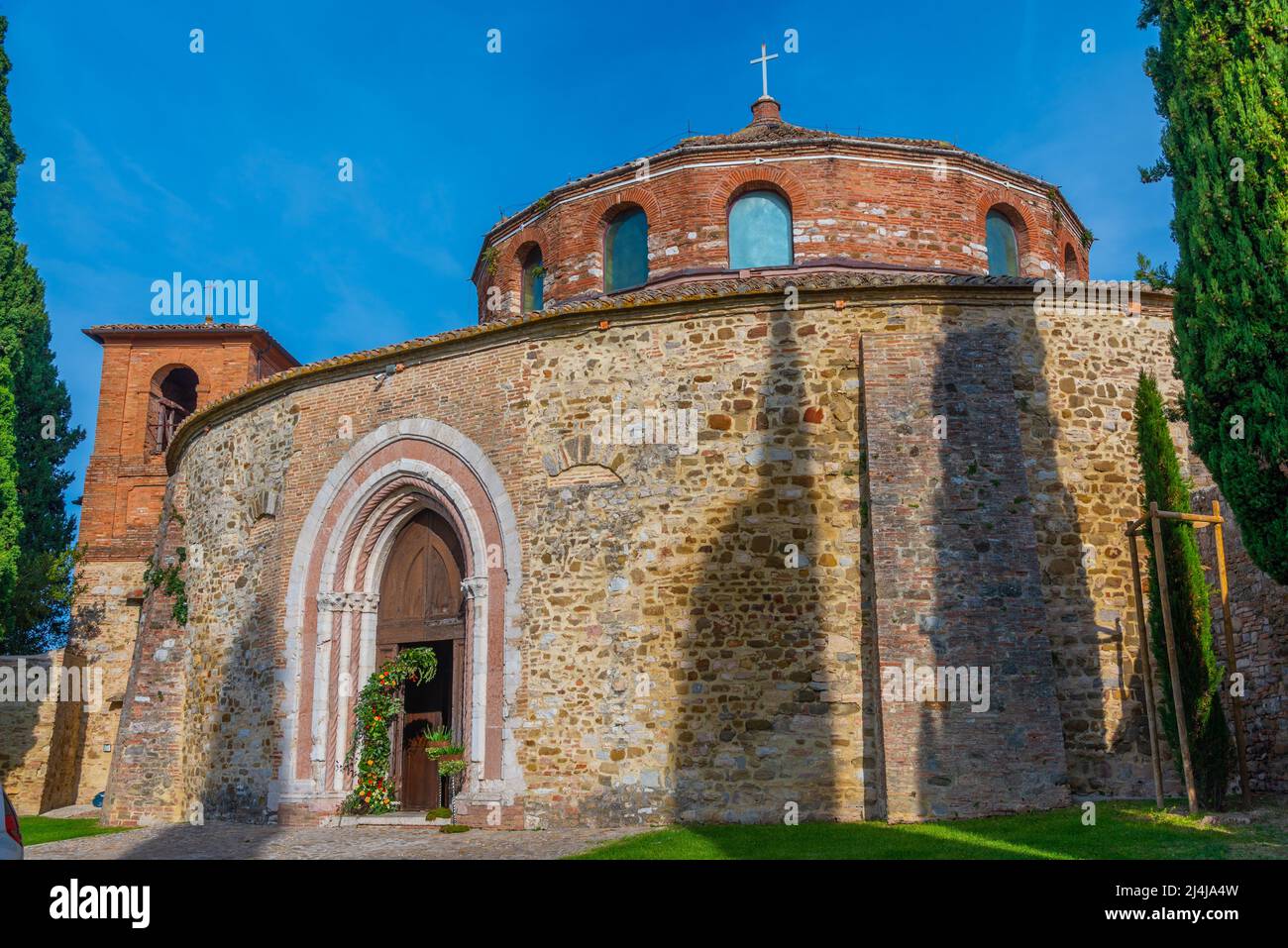 Chiesa di San Michele Arcangelo church in Perugia, Italy Stock Photo ...