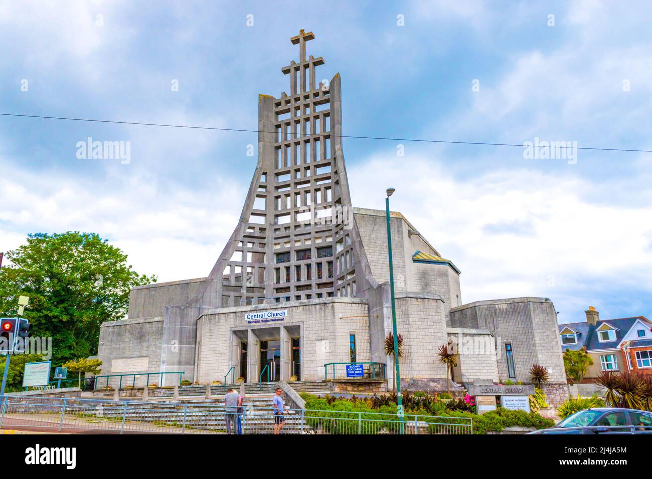 The building of Central Methodist and United Reformed church at Tor ...