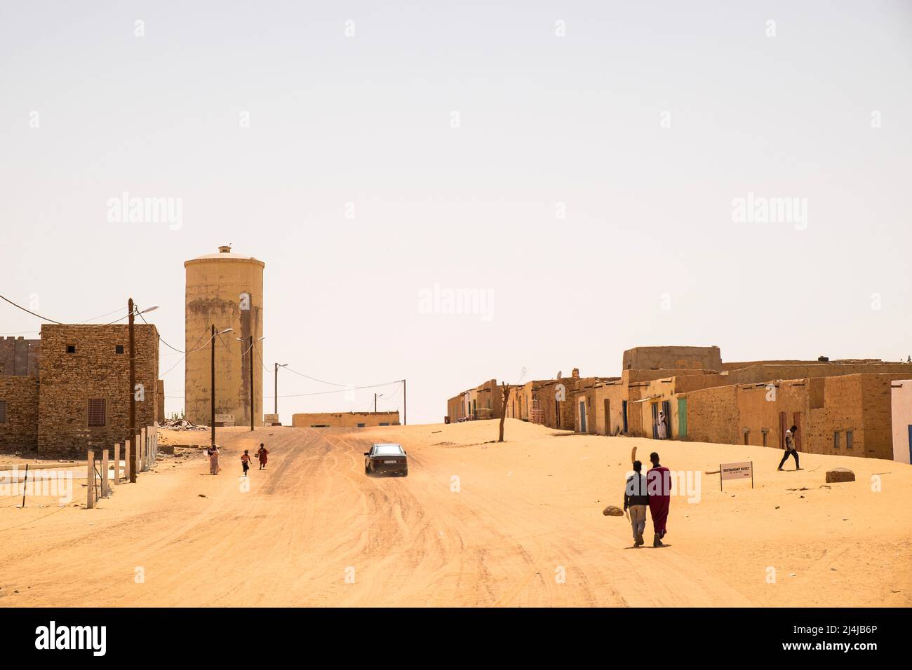 Mauritania, Chinguetti, old town Stock Photo - Alamy