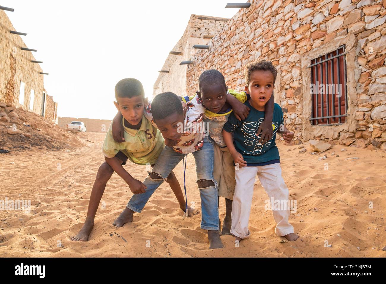 Mauritania, Chinguetti, old town Stock Photo - Alamy
