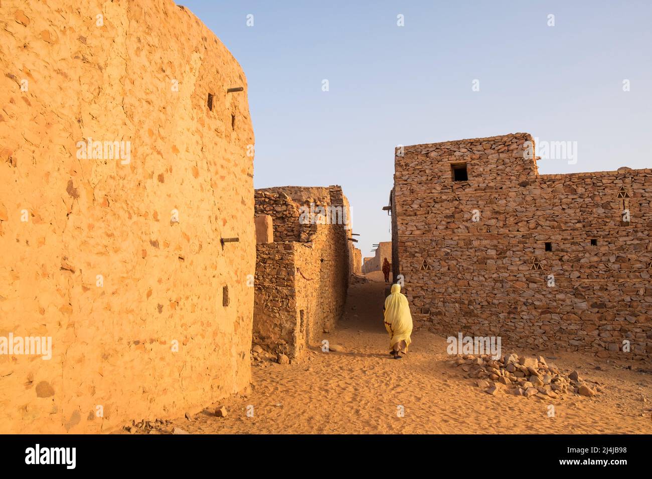 Mauritania, Chinguetti, old town Stock Photo - Alamy