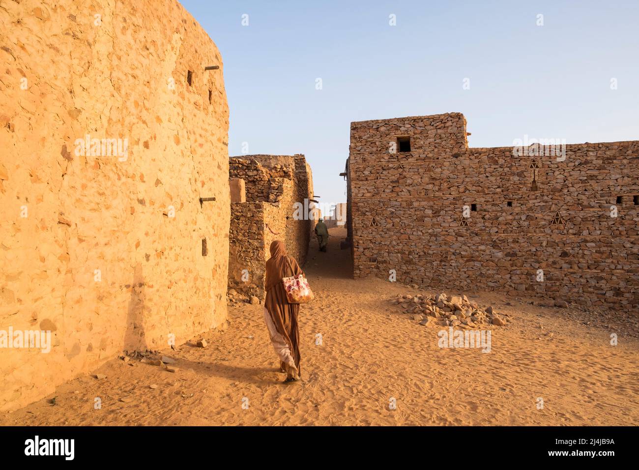 Mauritania, Chinguetti, old town Stock Photo - Alamy