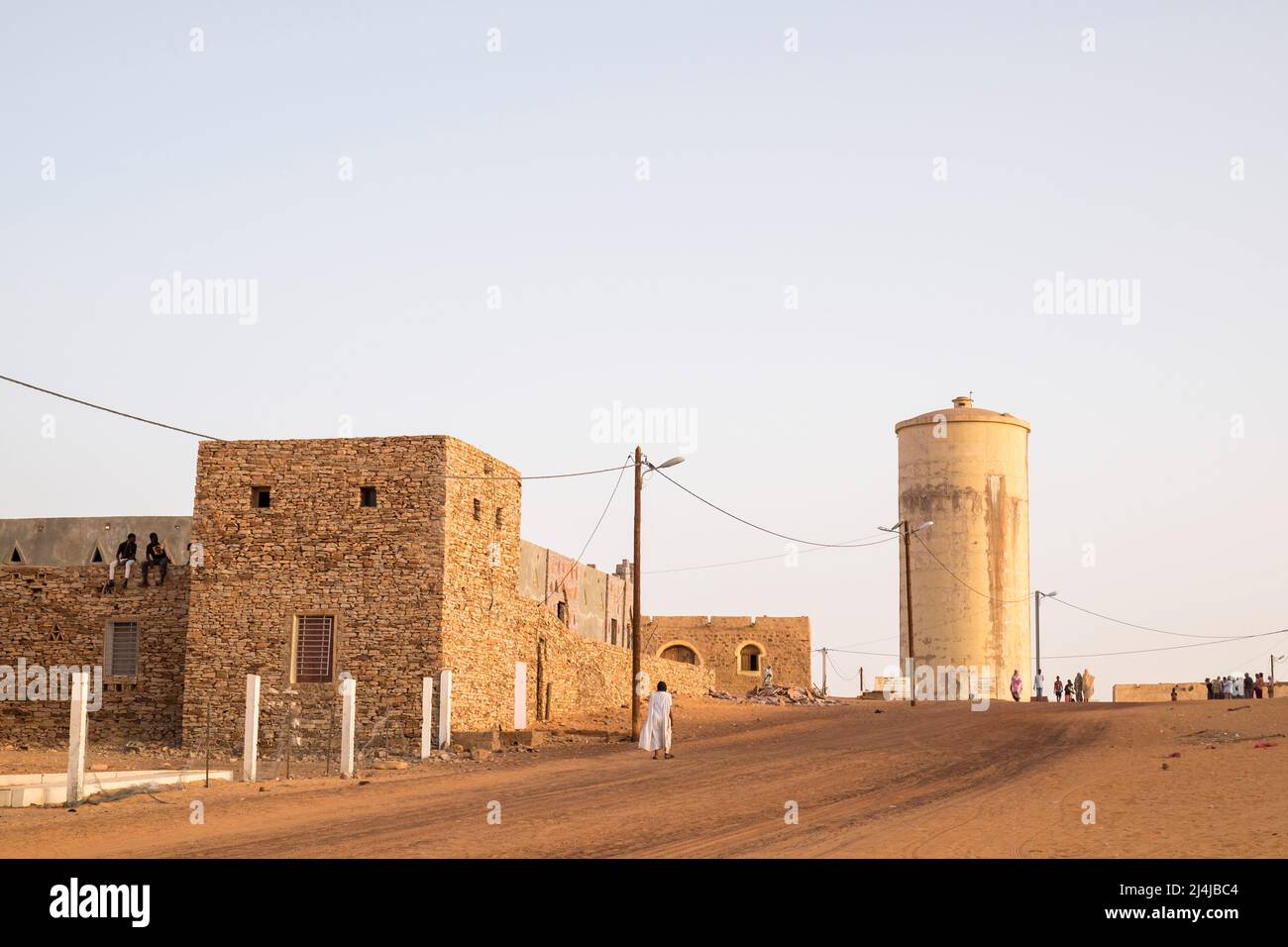 Mauritania, Chinguetti, old town Stock Photo - Alamy