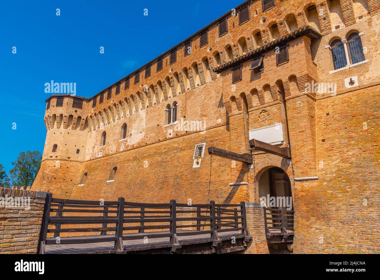 Castello di Gradara in Italy Stock Photo - Alamy