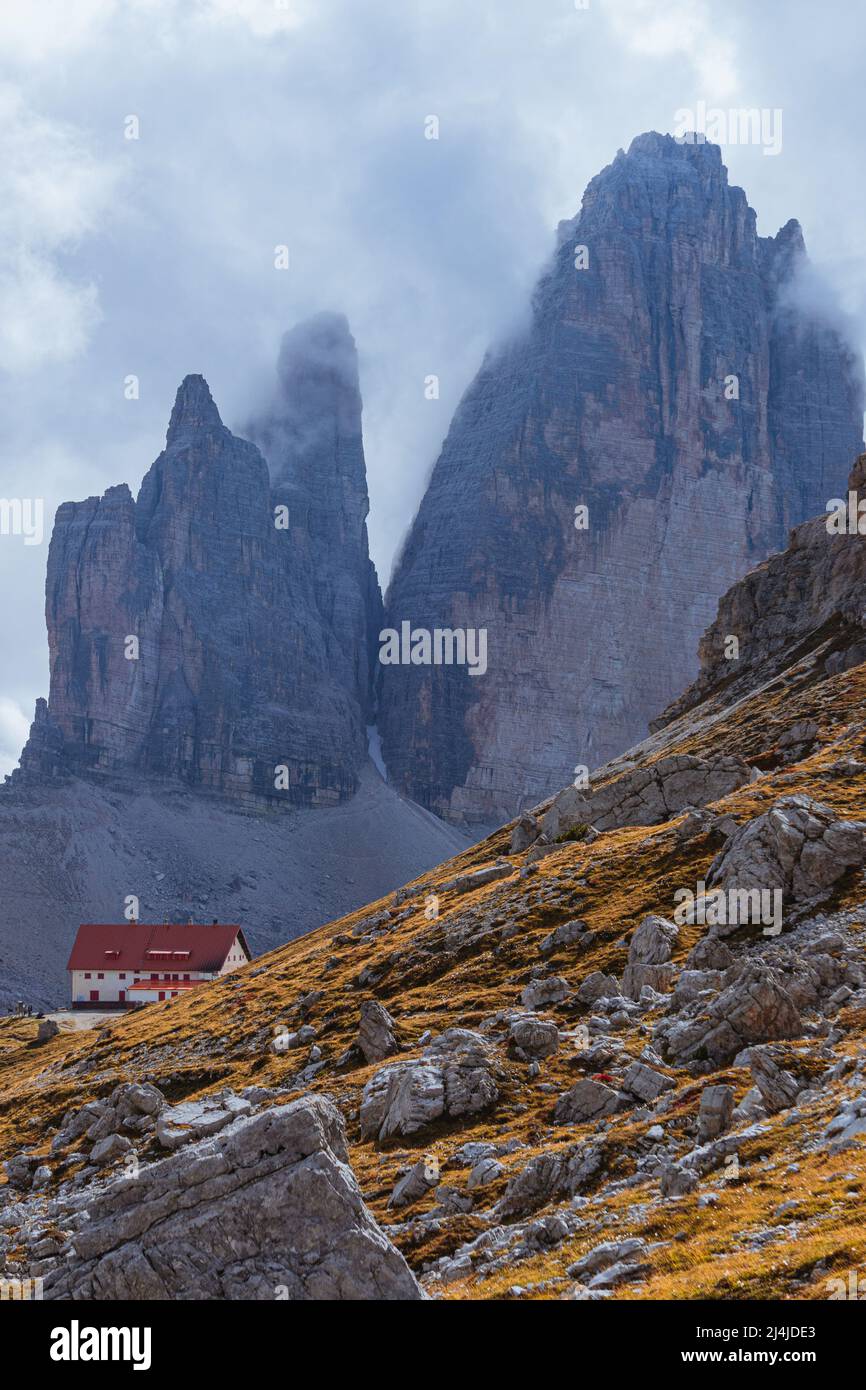 One of the most famous and spectacular views of all the Alps: the ...
