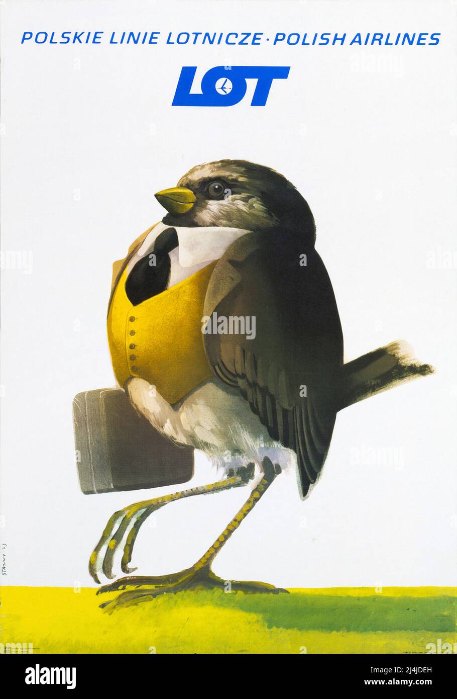 Vintage polish poster hi-res stock photography and images - Alamy