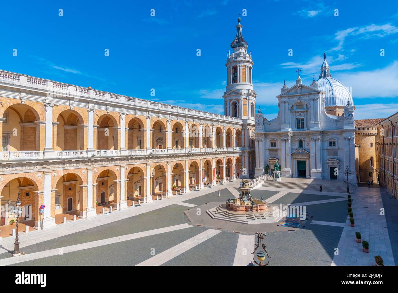 Piazza della Madonna and the Sanctuary of the Holy House of Loreto in ...