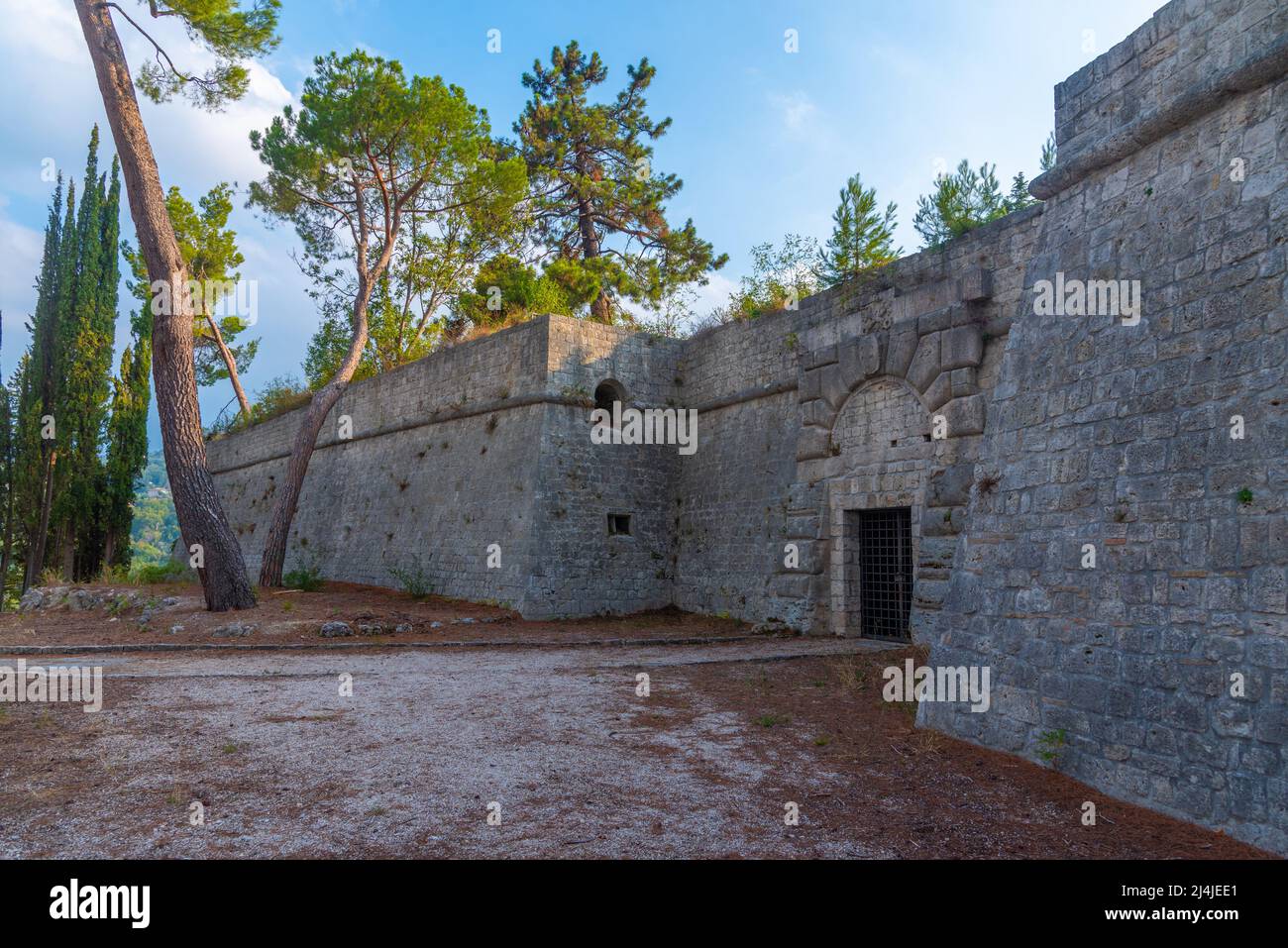 Fortezza Pia in Italian town Ascoli Piceno Stock Photo - Alamy