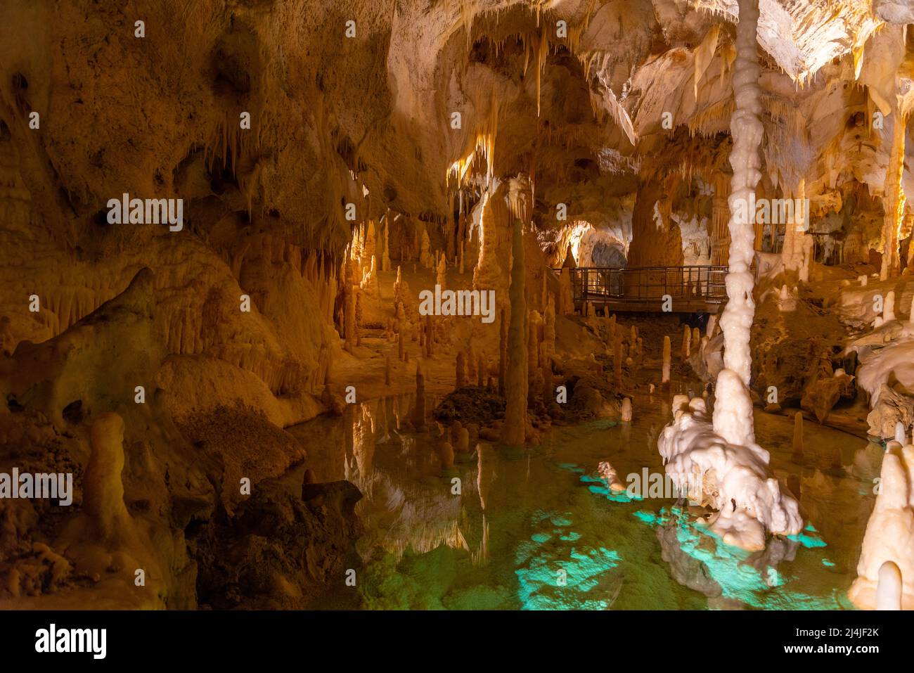Grotte di Frasassi caves in Italy Stock Photo - Alamy