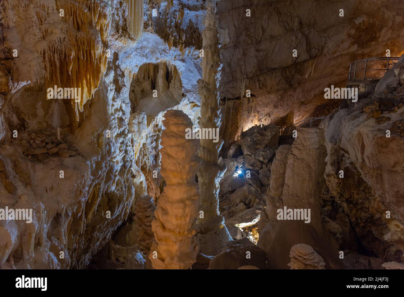 Grotte di Frasassi caves in Italy Stock Photo - Alamy