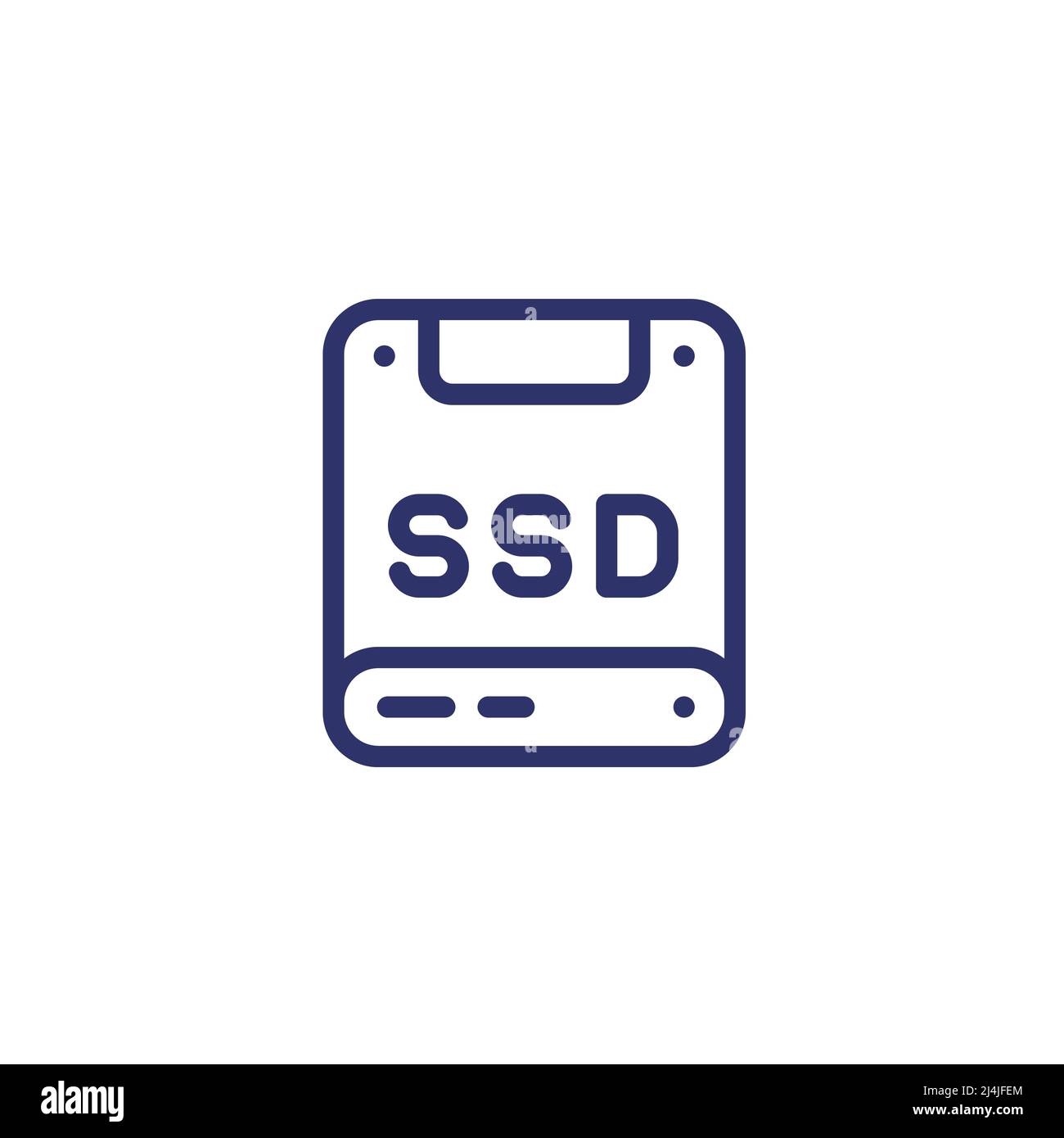 Solid state drive disk Stock Vector Images - Alamy