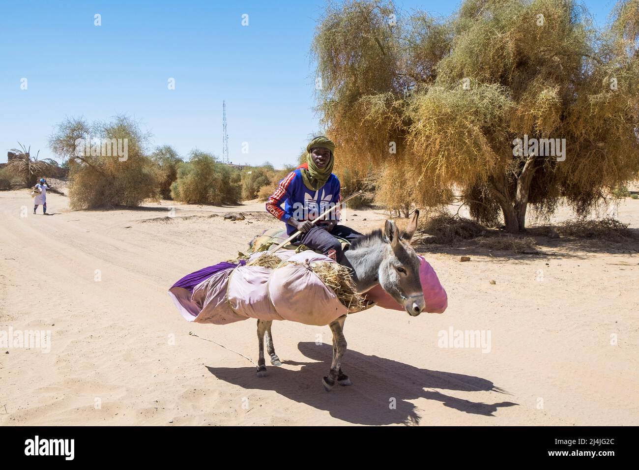 Mauritania, Ouadane, World Heritage village Stock Photo - Alamy