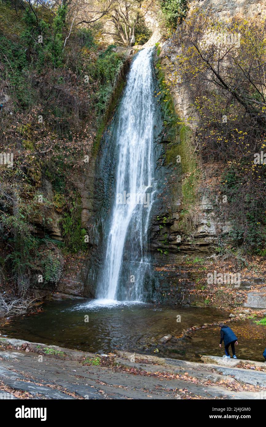 Botanical garden tbilisi waterfall hi-res stock photography and images ...