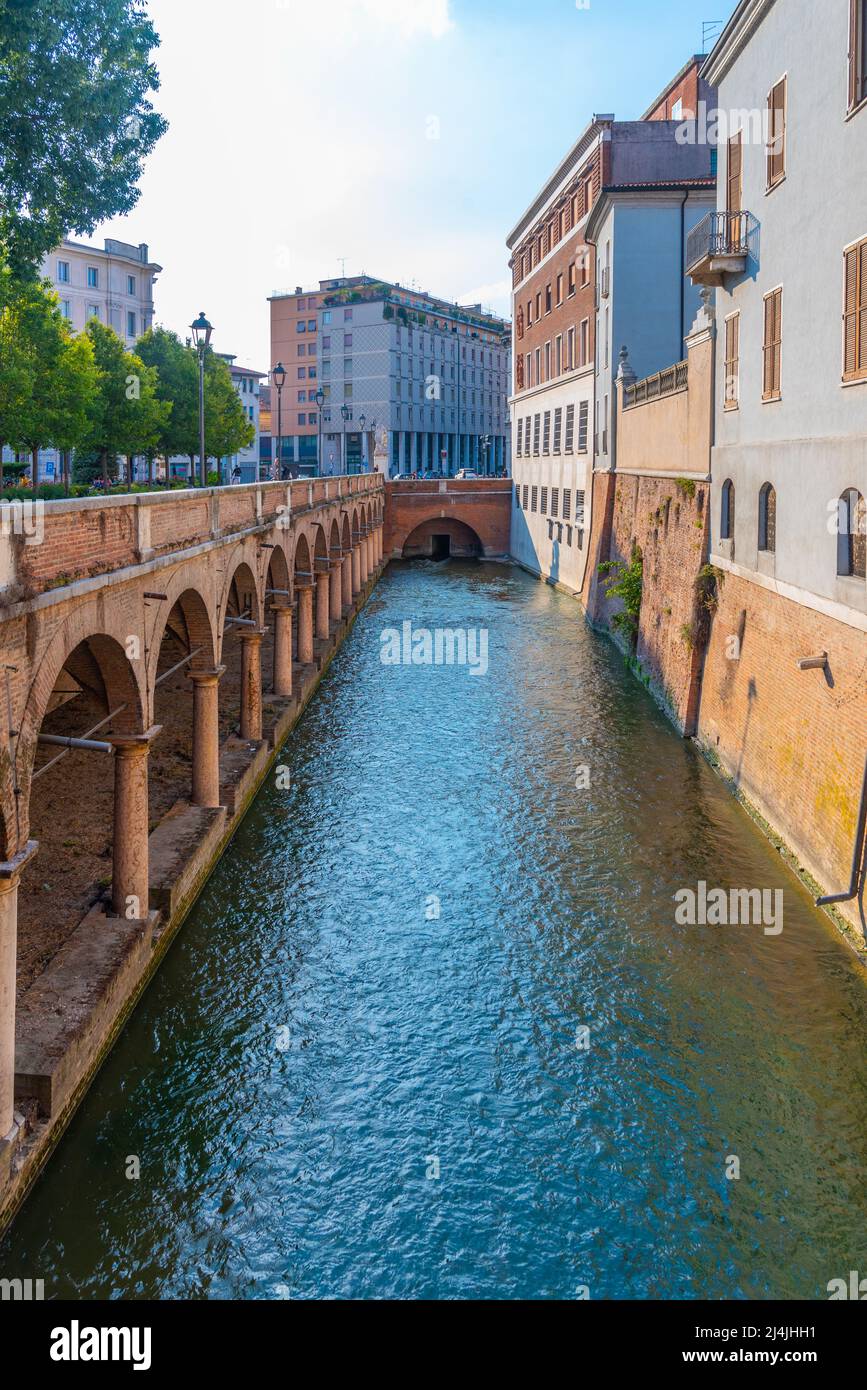 Old fish market in Italian town Mantua Stock Photo - Alamy