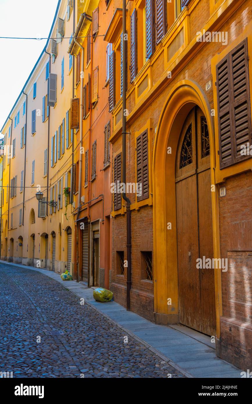 Historical building in Italian town Modena Stock Photo - Alamy