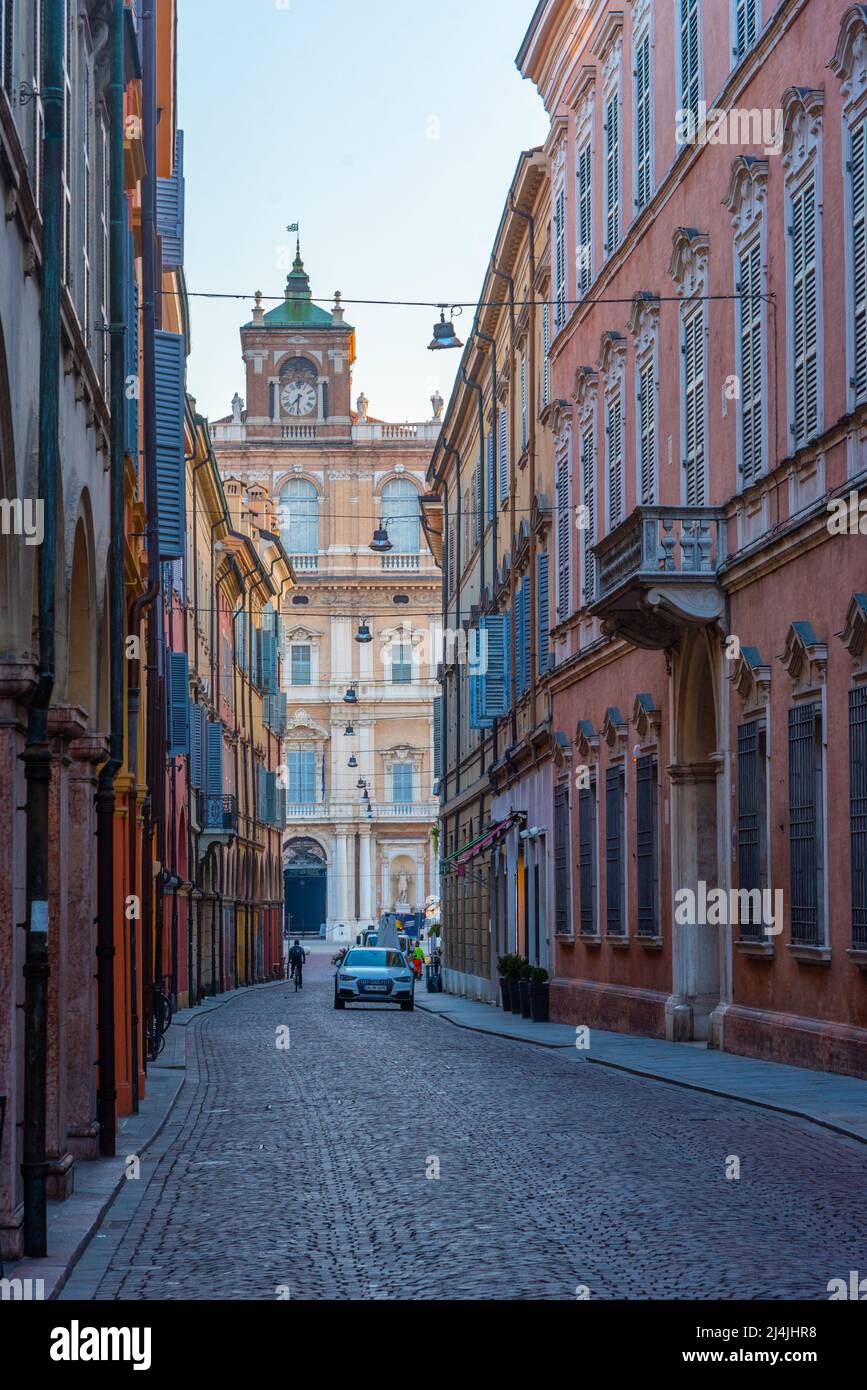 Historical building in Italian town Modena Stock Photo - Alamy