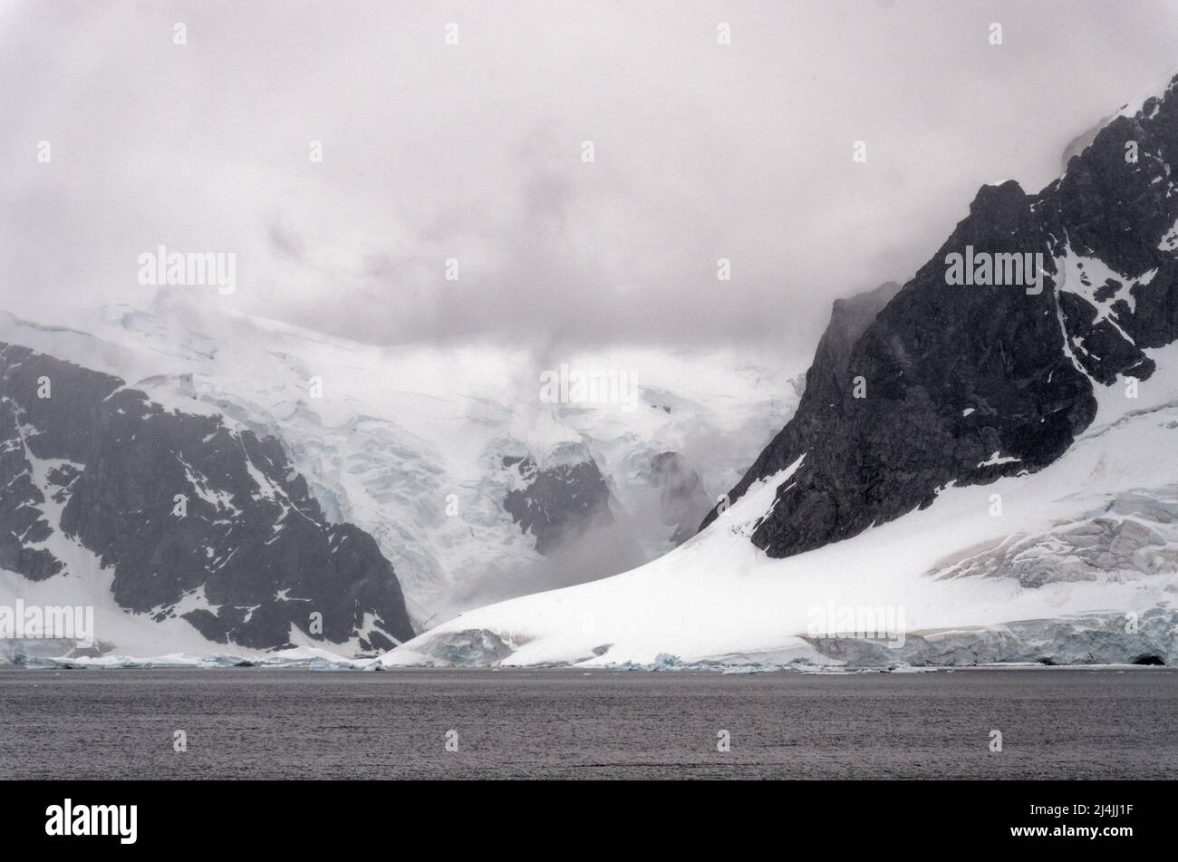 Antarctica - Coastline of Antarctica With Ice Formations - Antarctic ...