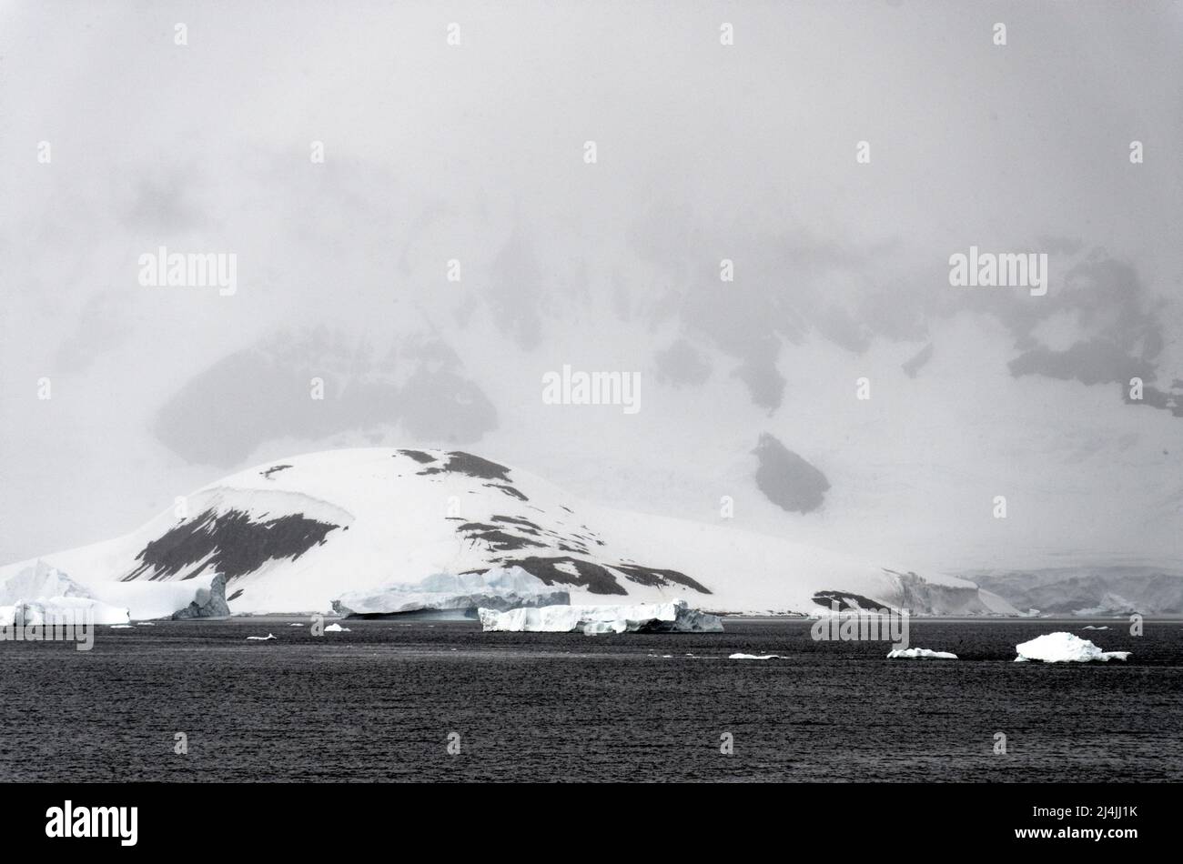 Antarctica - Coastline of Antarctica With Ice Formations - Antarctic ...