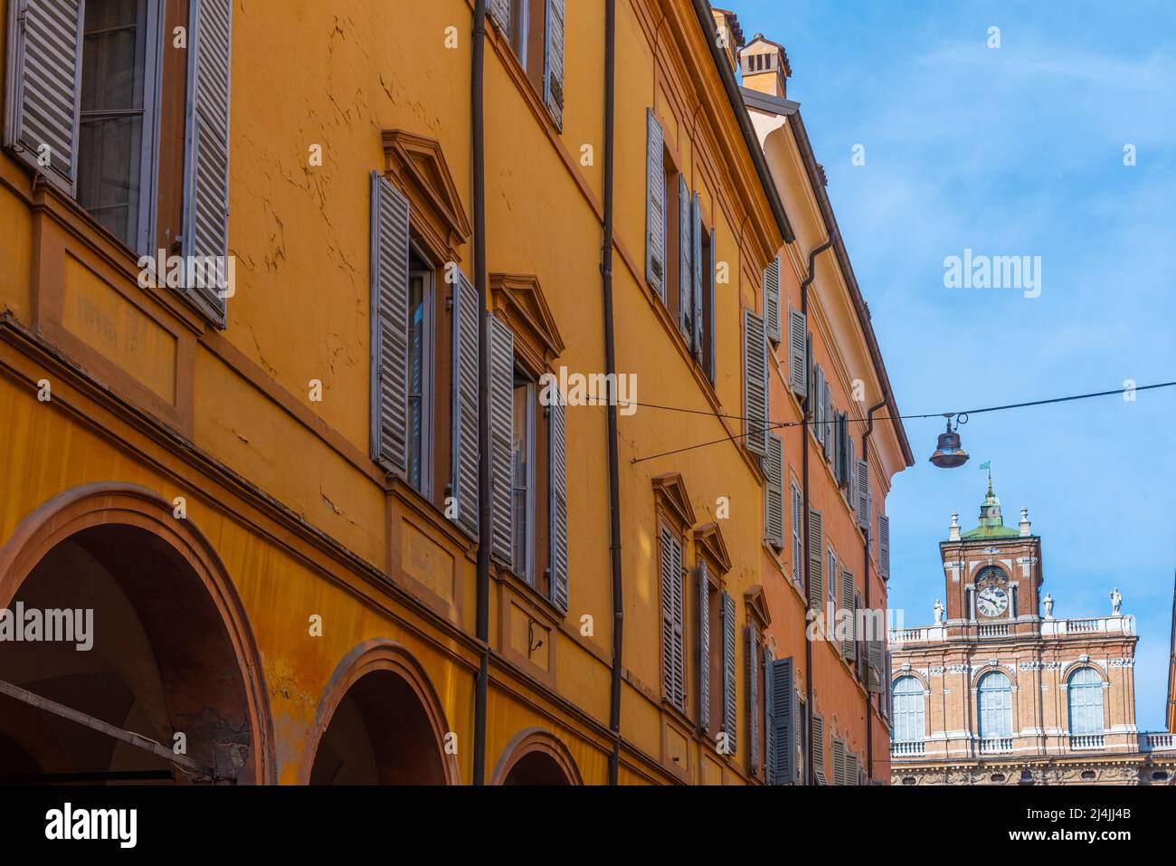 Historical building in Italian town Modena Stock Photo - Alamy