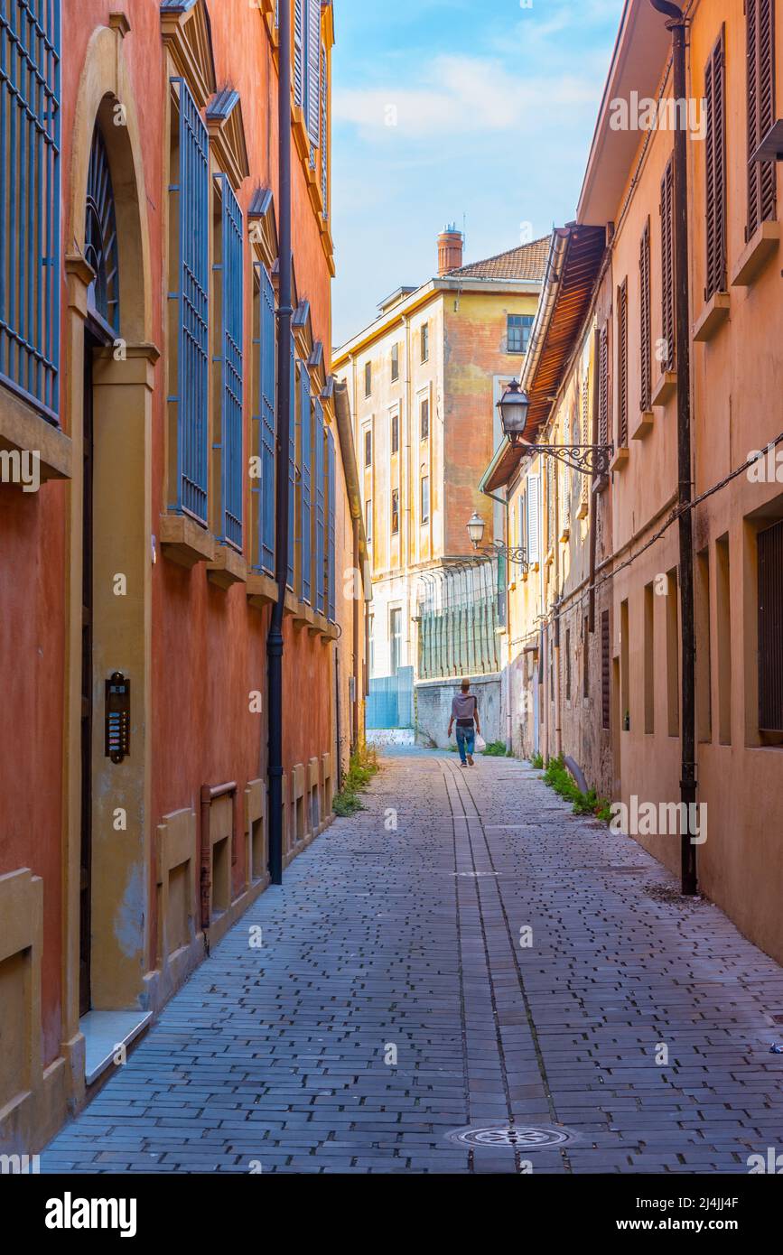 Historical building in Italian town Modena Stock Photo - Alamy