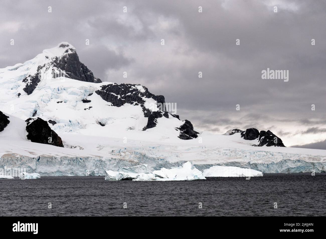 Antarctica - Coastline of Antarctica With Ice Formations - Antarctic ...