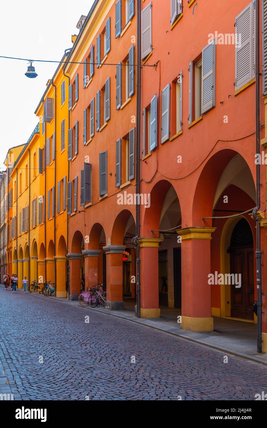 Historical building in Italian town Modena Stock Photo - Alamy