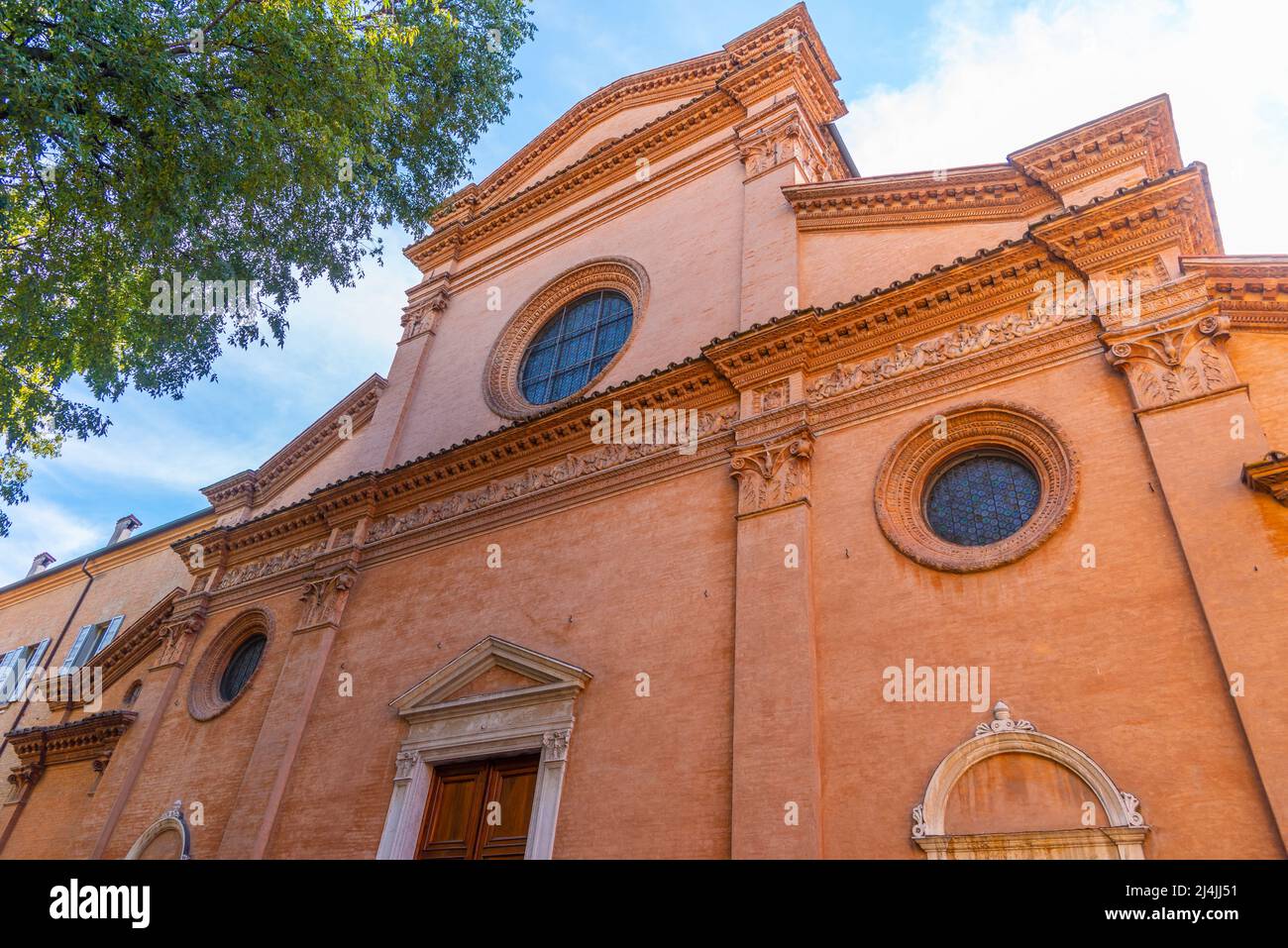 San Domenico church in Italian town Modena Stock Photo - Alamy