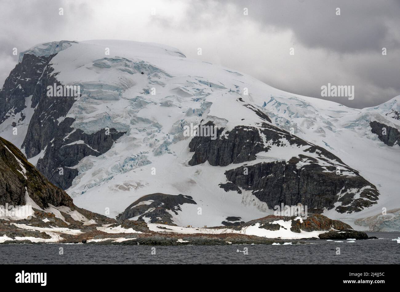 Antarctica - Coastline of Antarctica With Ice Formations - Antarctic ...