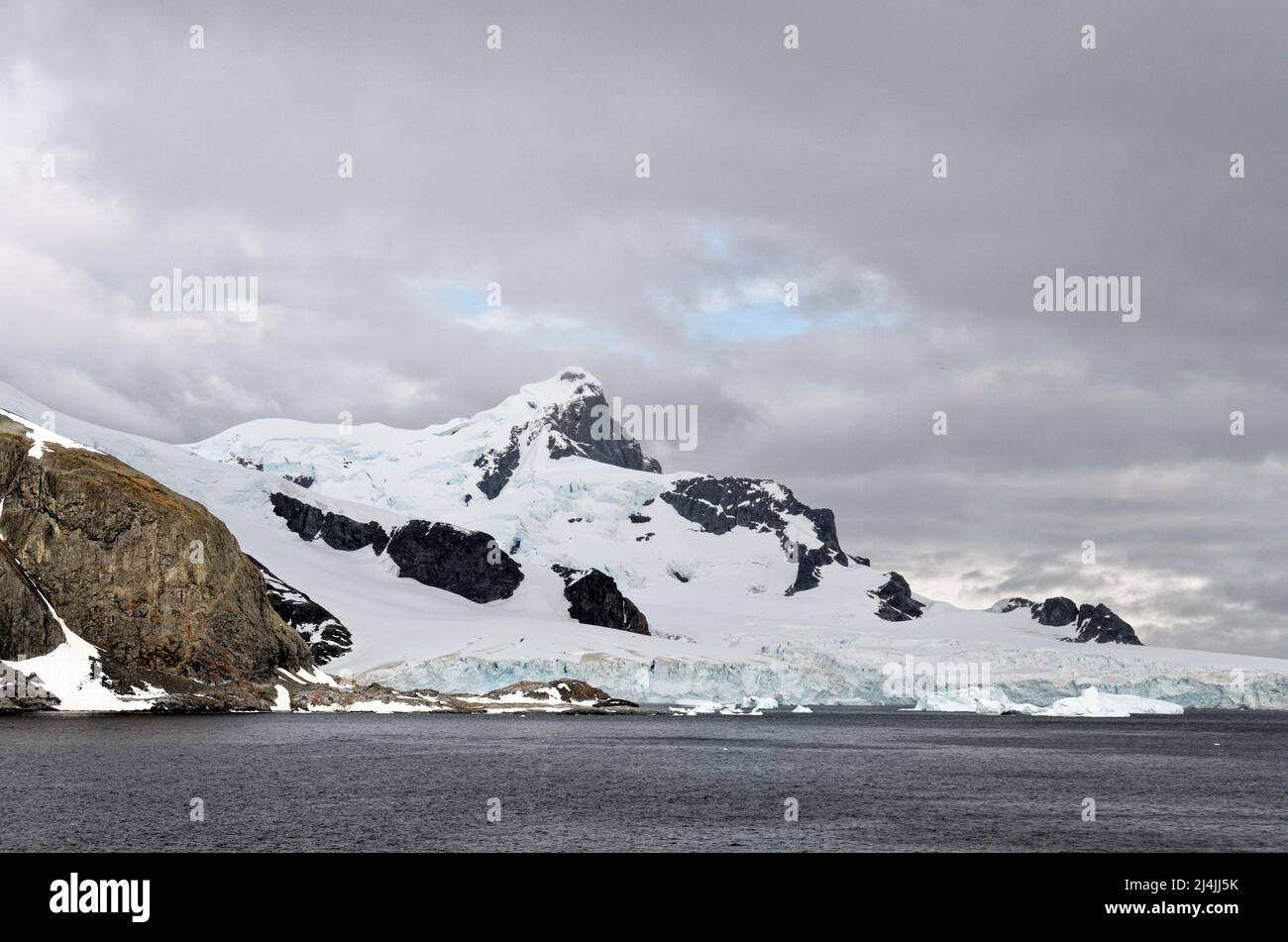 Antarctica - Coastline of Antarctica With Ice Formations - Antarctic ...