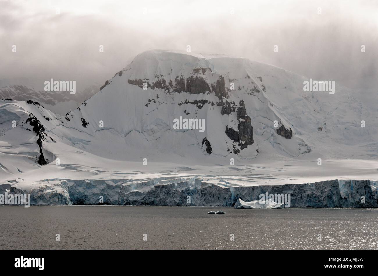 Antarctica - Coastline of Antarctica With Ice Formations - Antarctic ...