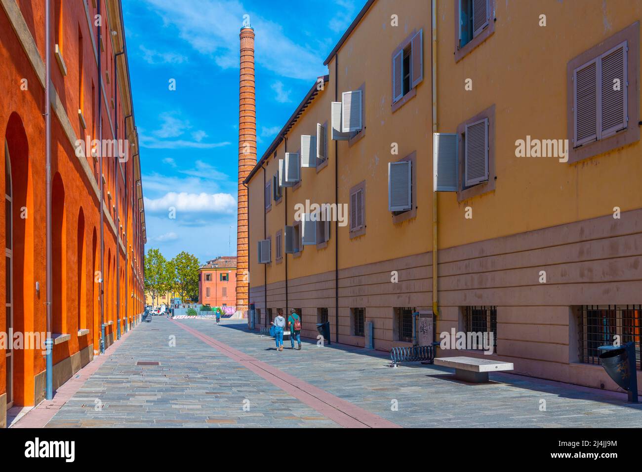 View of the old tobacco factory in Modena, Italy Stock Photo - Alamy